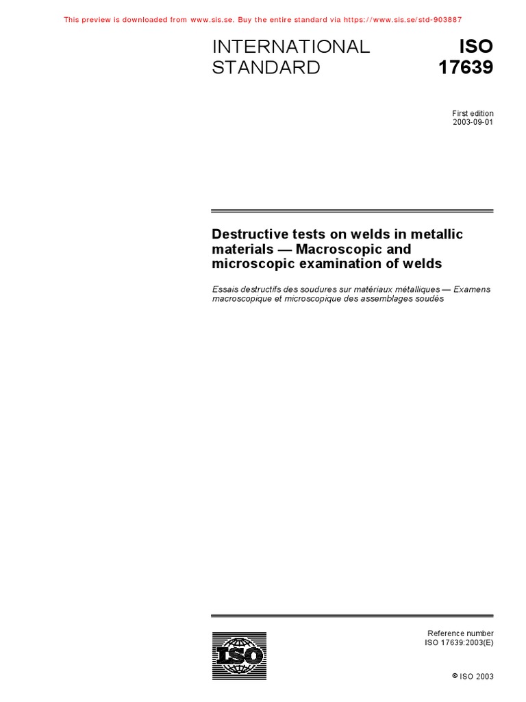 Iso 17639 en PDF | PDF | International Organization For Standardization ...