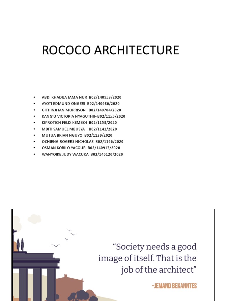 Final Rococo | PDF