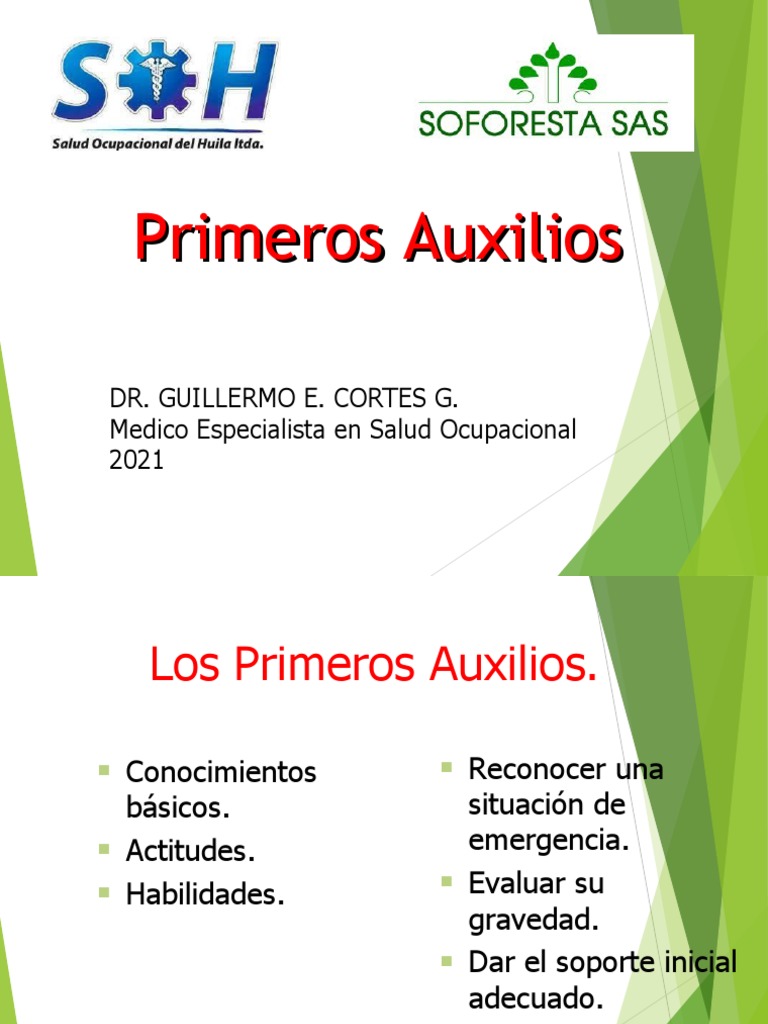 Primeros Auxilios 2021 | PDF | Reanimación cardiopulmonar | Lesión