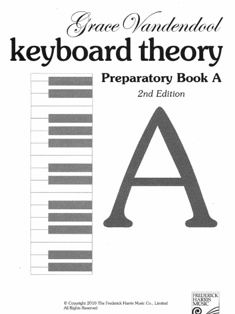 Keyboard Theory Preparatory Book A | PDF