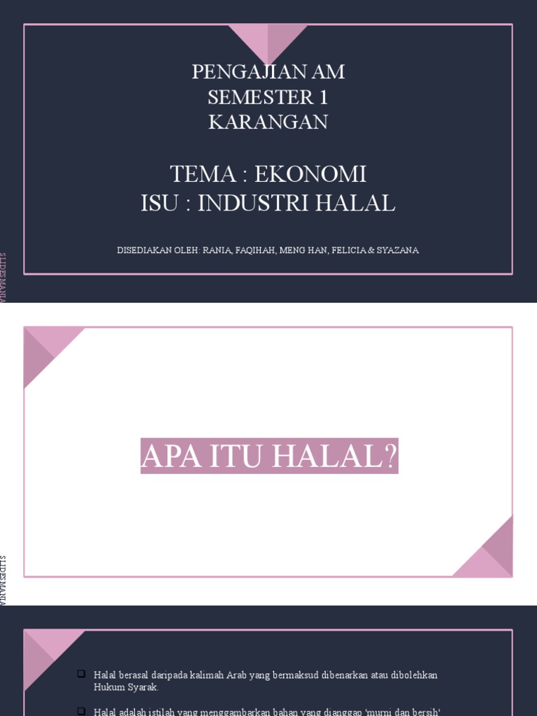 2 Karangan Industri Halal | PDF | Bisnis