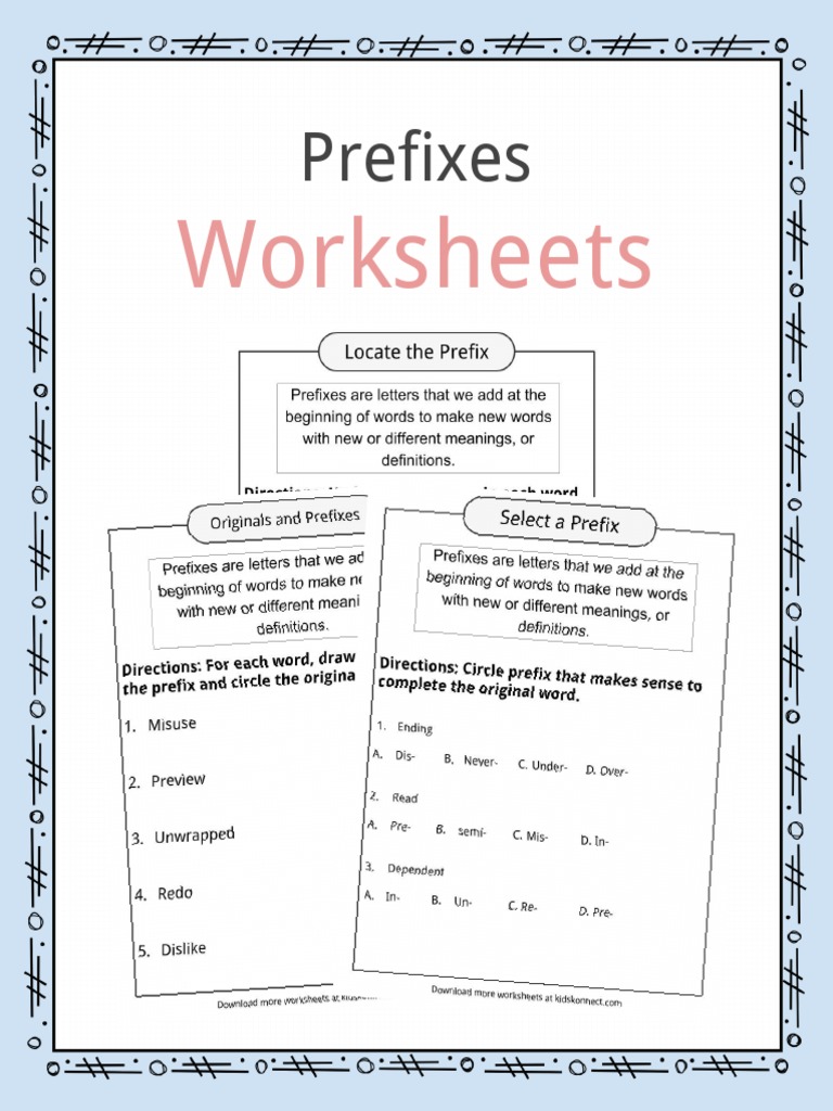 Sample Prefixes Worksheets | PDF | Creative Commons License | License