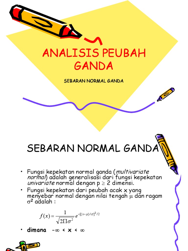 Sebaran Normal Ganda | PDF