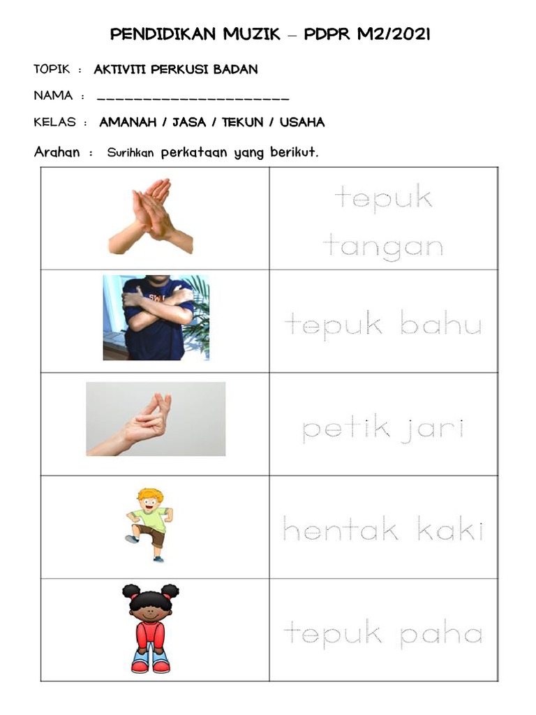 Muzik Perkusi Badan Surih | PDF | Karier & Perkembangan | Seni
