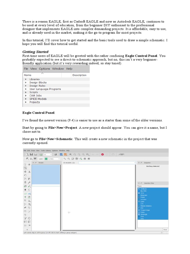 Getting Started with EAGLE: A Tutorial on Drawing a Simple DIYduino ...
