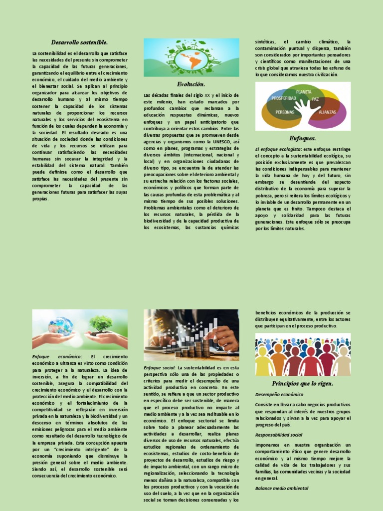 Triptico Ecologia | Download Free PDF | Sustentabilidad | Desarrollo ... Triptico Ecologia | Download Free PDF | Sustentabilidad | Desarrollo ...