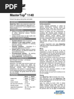 Basf Mastertop 1205 Tds PDF | PDF | Wear | Epoxy