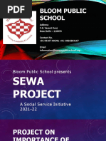 Sewa Project Grade 10 (2024-25) | PDF | Learning | Career & Growth