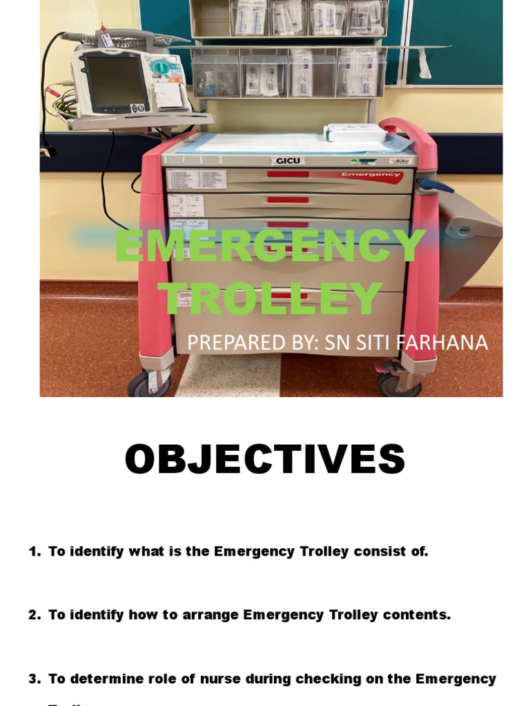 Emergency Trolley - Assigment | PDF | Respiratory Tract | Human ...