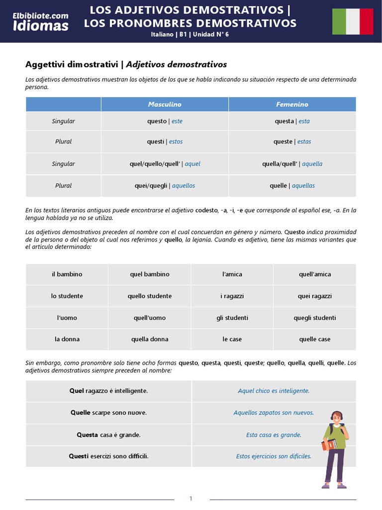 adjetivos-y-pronombres-demostrativos-en-italiano-pdf-adjetivo