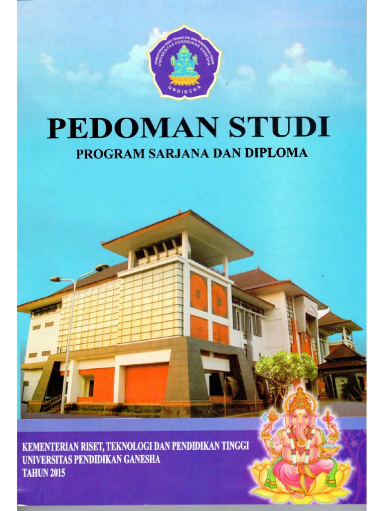 Pedoman Studi Undiksha 2015 | PDF