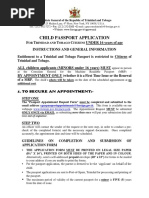 Tongan Passport Application Form | PDF | Justice | Crime & Violence