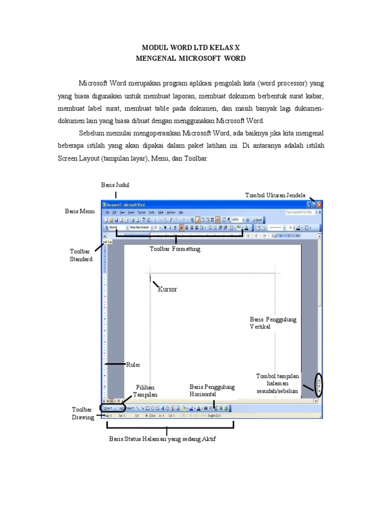 Modul Word | PDF | Seni | Komputer