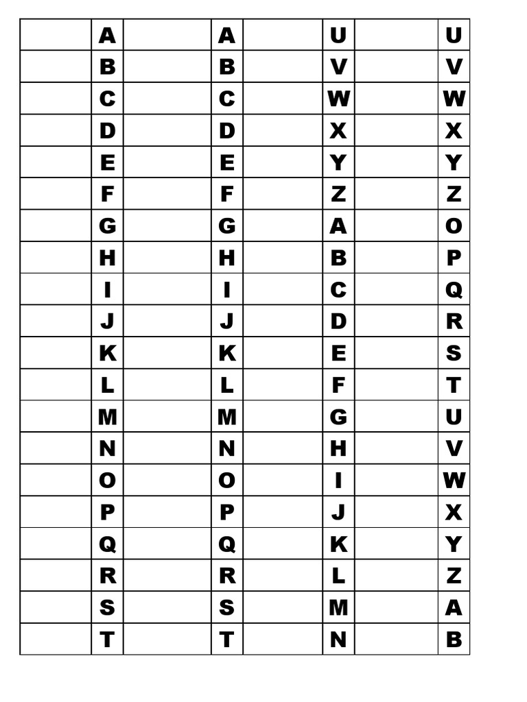 Tabbings A-Z para Imprimir en PDF | PDF