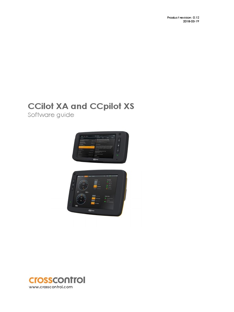 CCpilot XA and CCpilot XS - Software Guide | PDF | Booting | Operating System