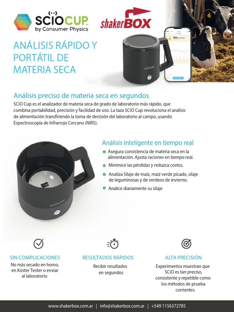 Análisis Rápido con SCiO Cup | PDF | Informática
