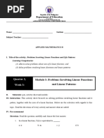 Week 4 Day 4 (Lesson 11-Subtask 1) | PDF | Function (Mathematics ...