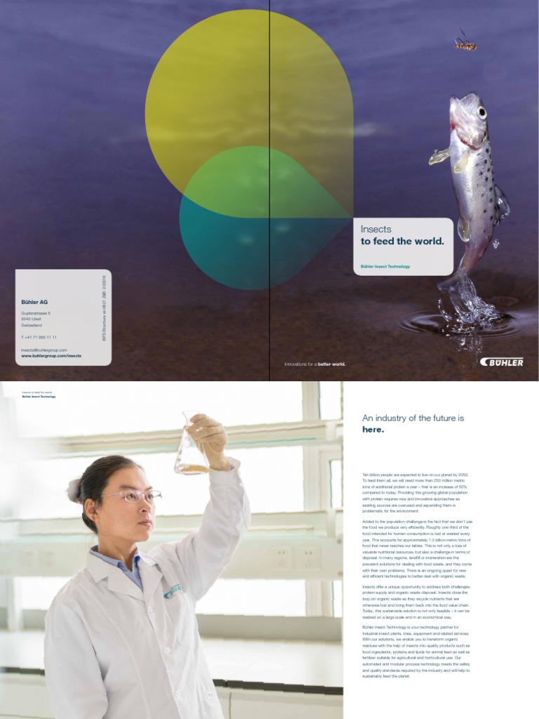 2021 Bühler Insect Tech Brochure | PDF | Foods | Insects