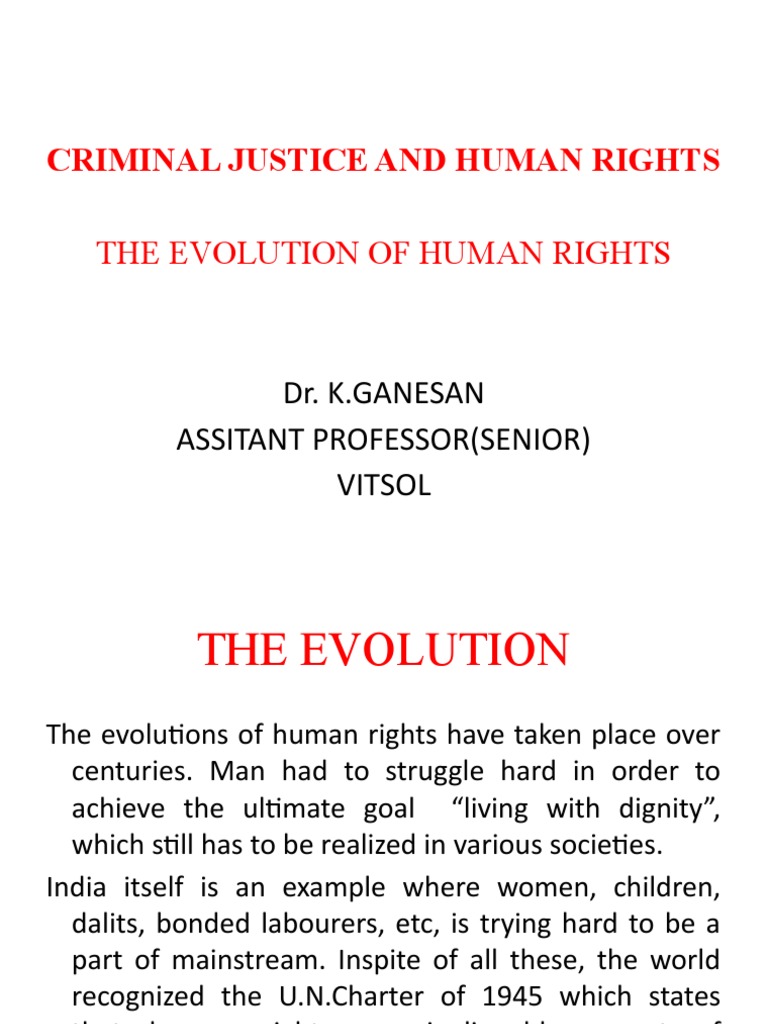Evolution of Human Rights | PDF | Human Rights | Social Contract