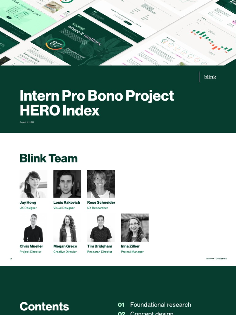HERO Index - Process Book | Download Free PDF | Investor | Investing