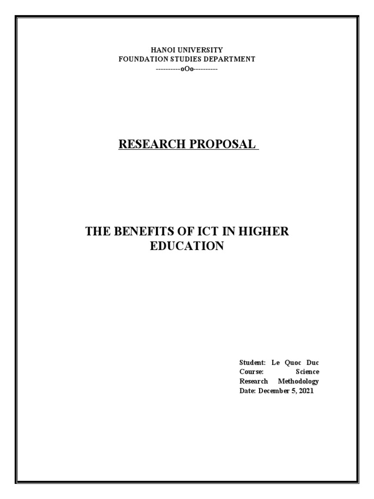 Impacts of ICT in Higher Education | PDF | Educational Technology ...