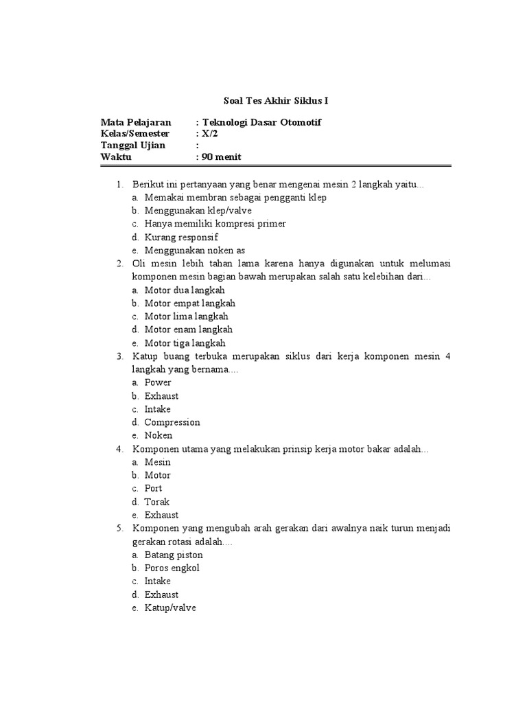 Soal S | PDF | Komputer | Teknologi & Rekayasa