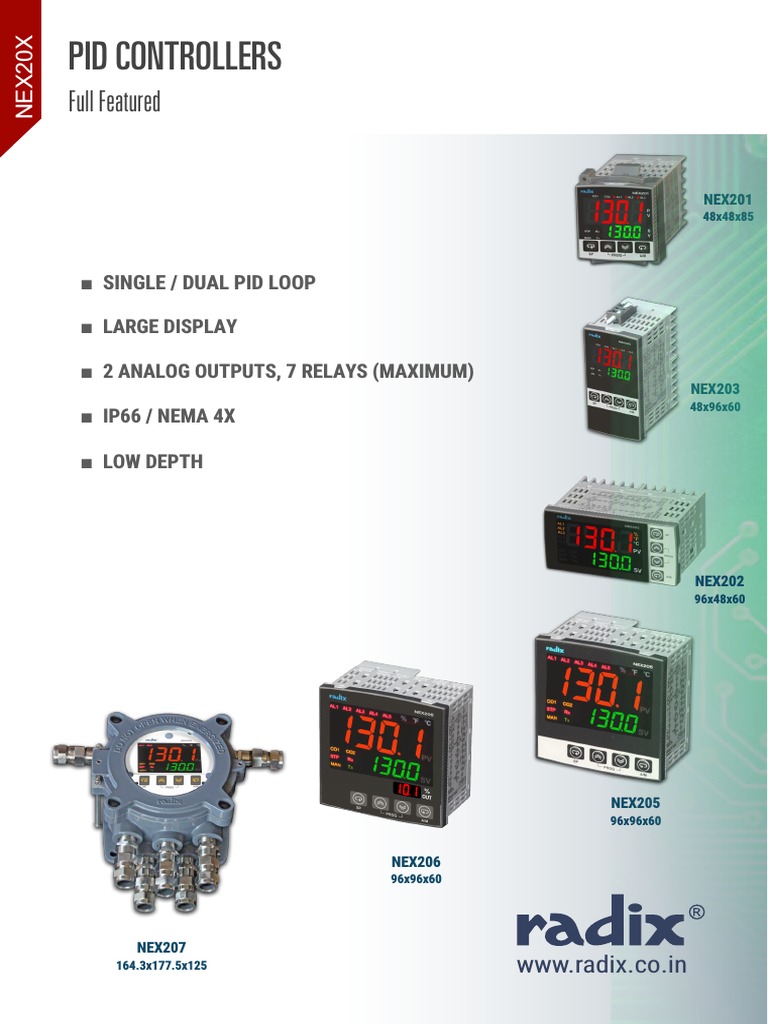 Pid Controllers: Full Featured | PDF | Electrical Engineering | Electricity