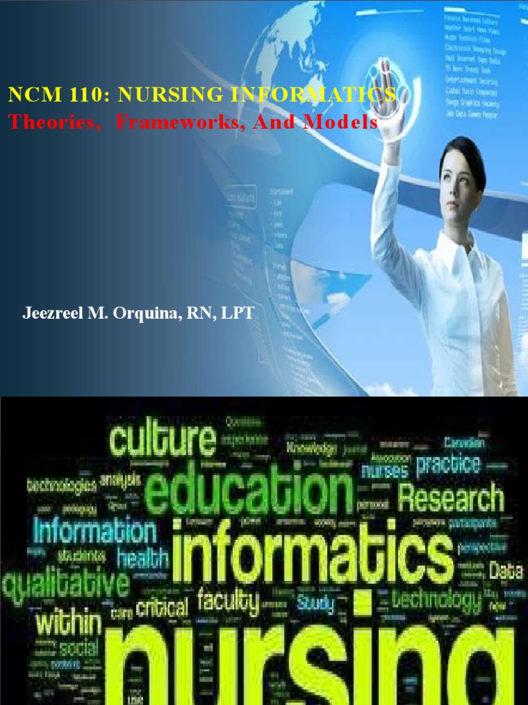 NCM 110: Nursing Informatics: Theories, Frameworks, and Models | PDF | Health Care | Nursing