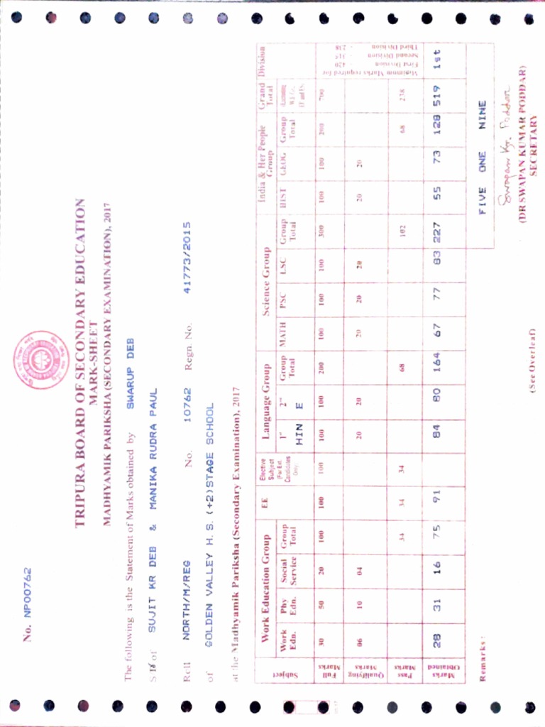 10th Certificate | PDF | Science | Linguistics
