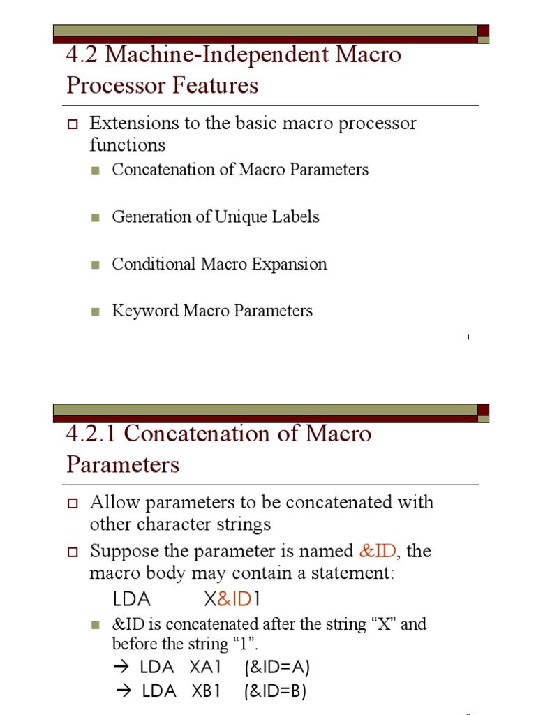 Macine | PDF | Macro (Computer Science) | Assembly Language