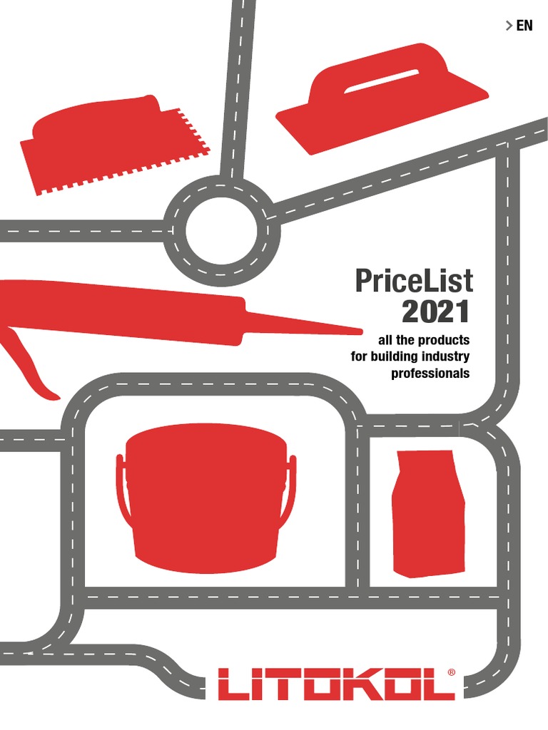 Pricelist 2021: All The Products For Building Industry Professionals ...