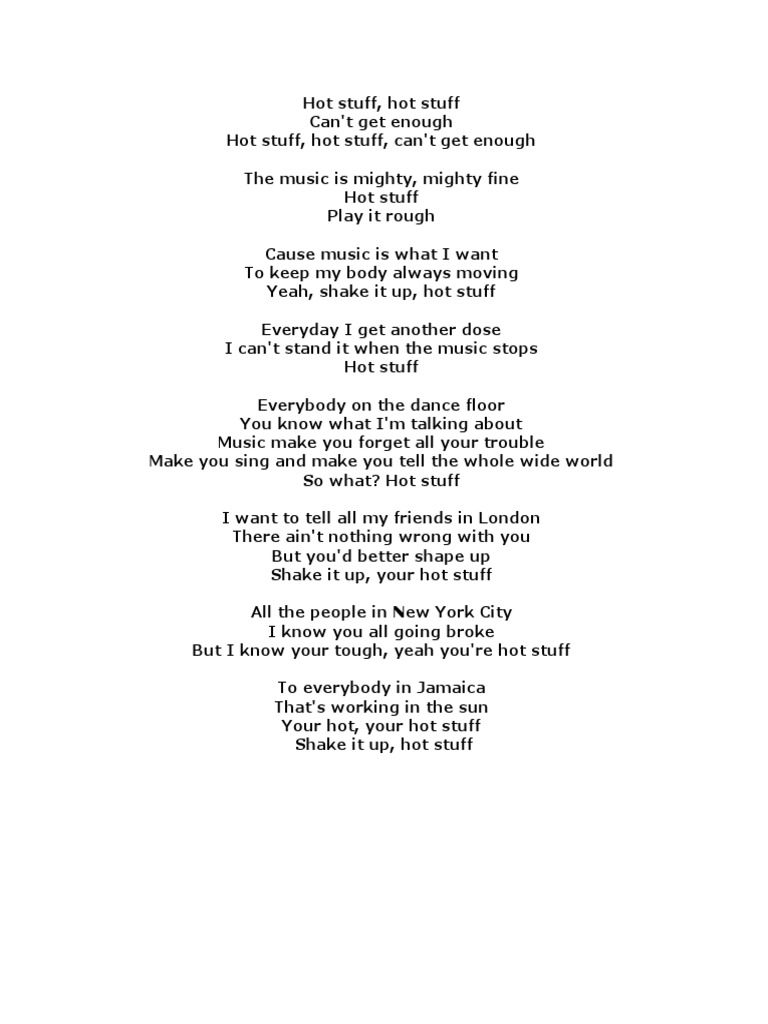 Rolling Stones - Hot Stuff | PDF