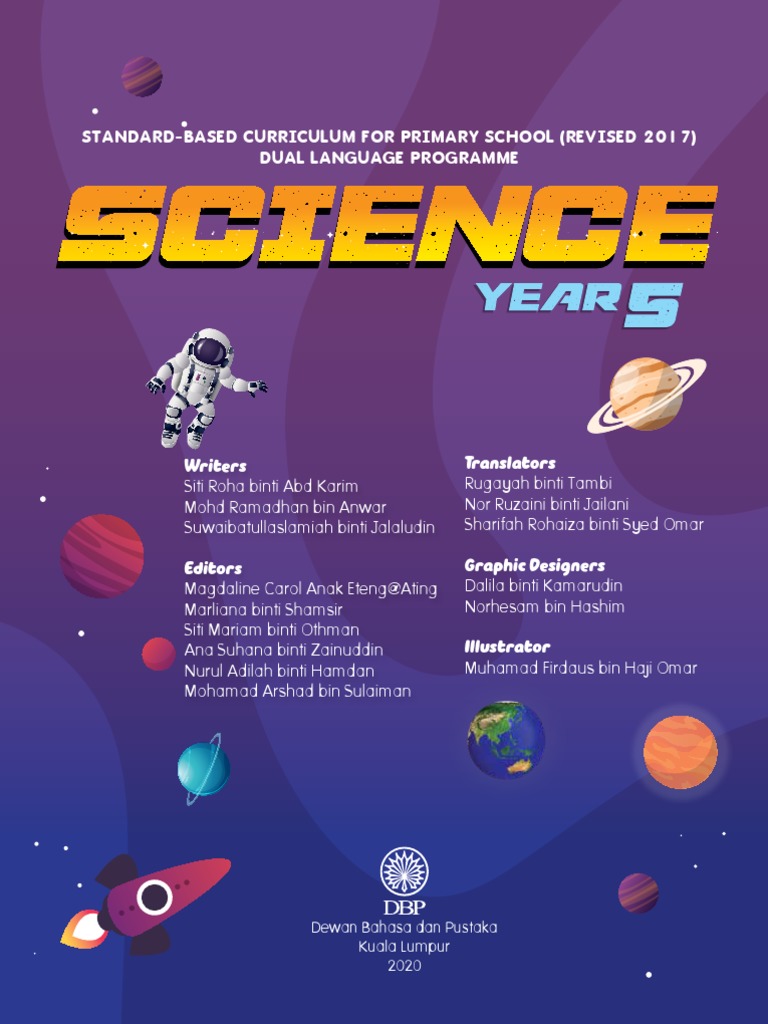 Science SK Year 5 (DLP) | PDF | Learning | Science
