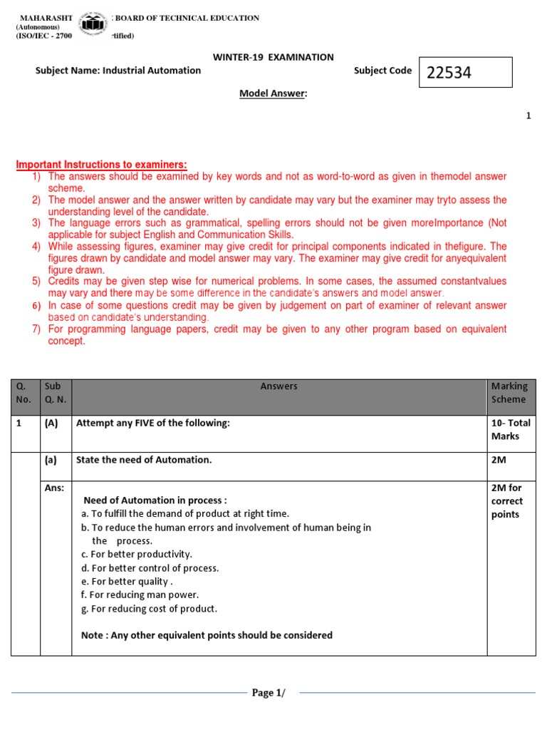 22534-2019-Winter-Model-Answer-Paper (Msbte Study Resources) | PDF | Programmable Logic ...