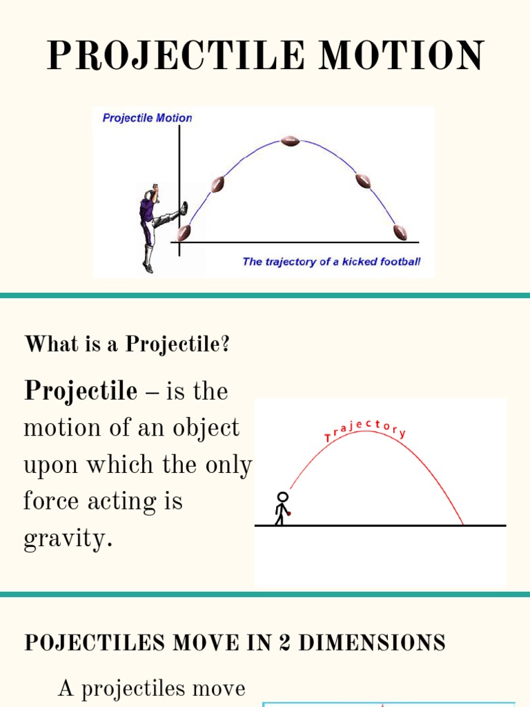 Projectile-Motion Horizontal | PDF | Projectiles | Theory Of Relativity
