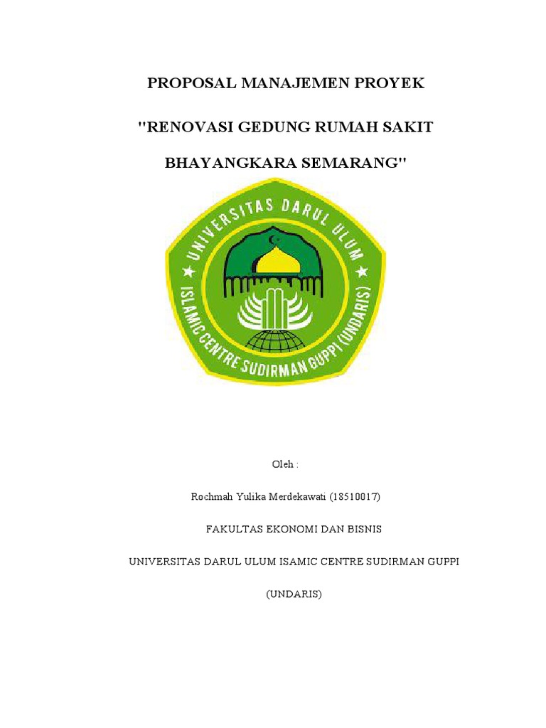 Proposal Manajemen Proyek | PDF