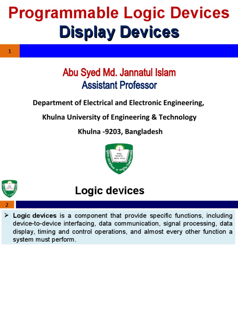 PLD Led LCD | PDF | Field Programmable Gate Array | Light Emitting Diode