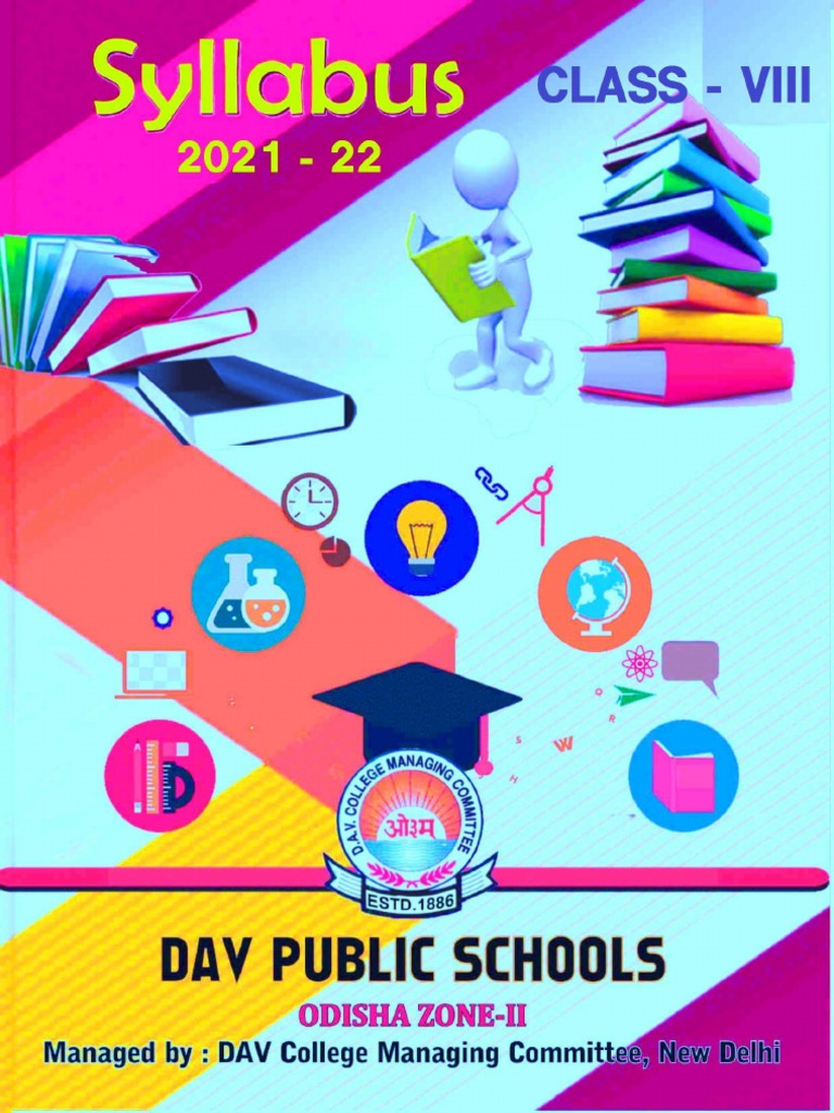 Class VIII DAV Syllabus Overview 2021-22 | PDF | Test (Assessment ...