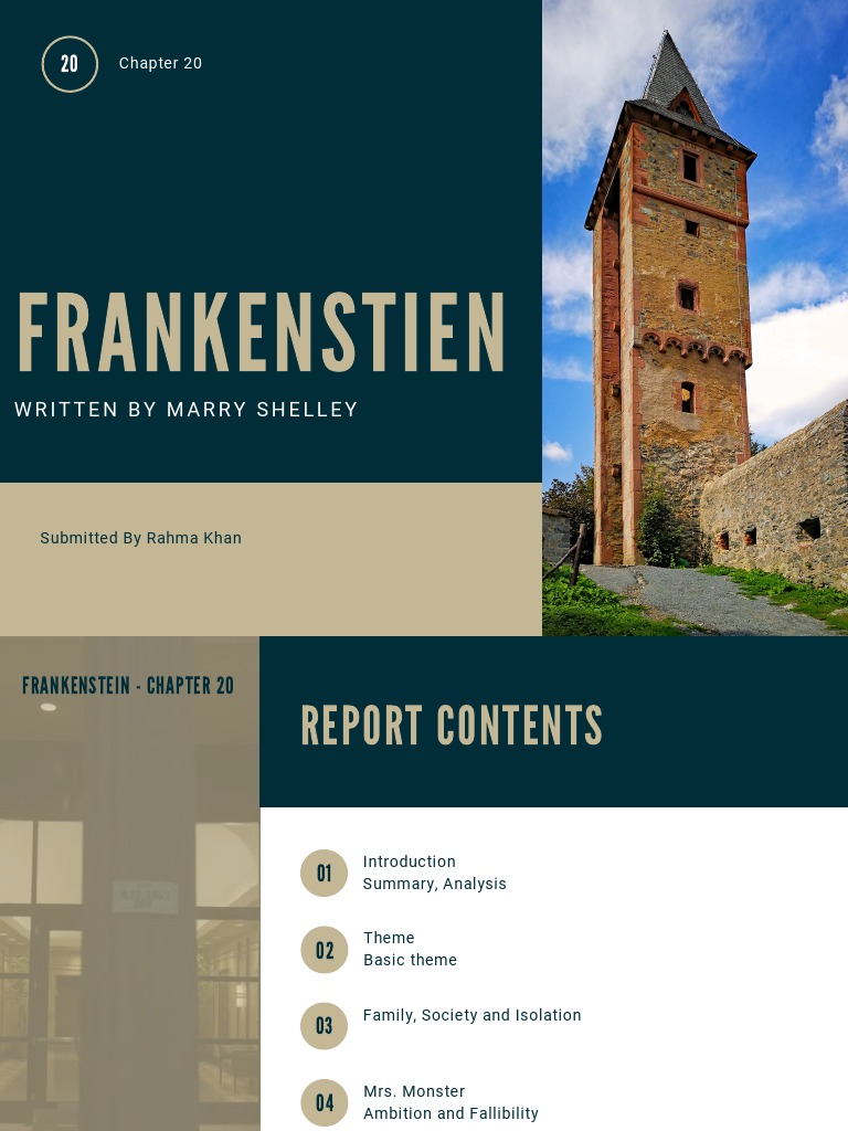 Frankenstien Chapter 20 | PDF | Frankenstein