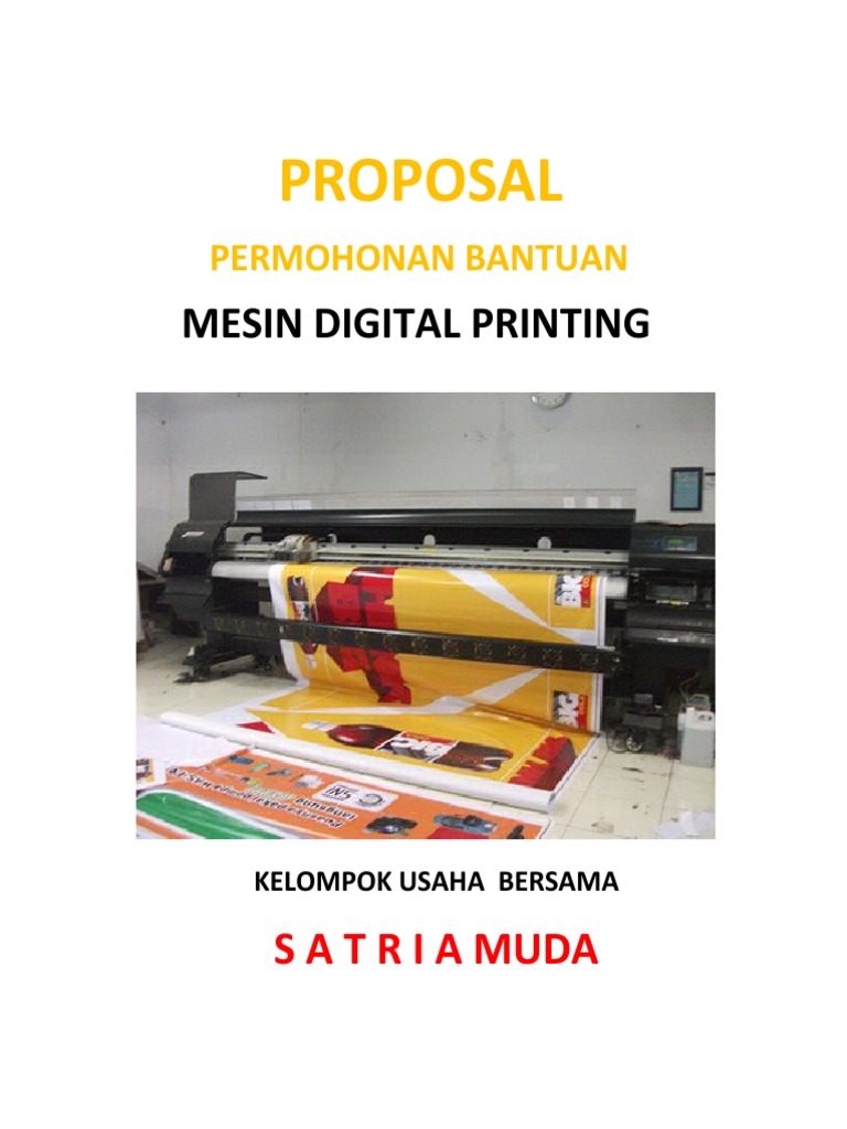 Proposal Digital Printing | PDF