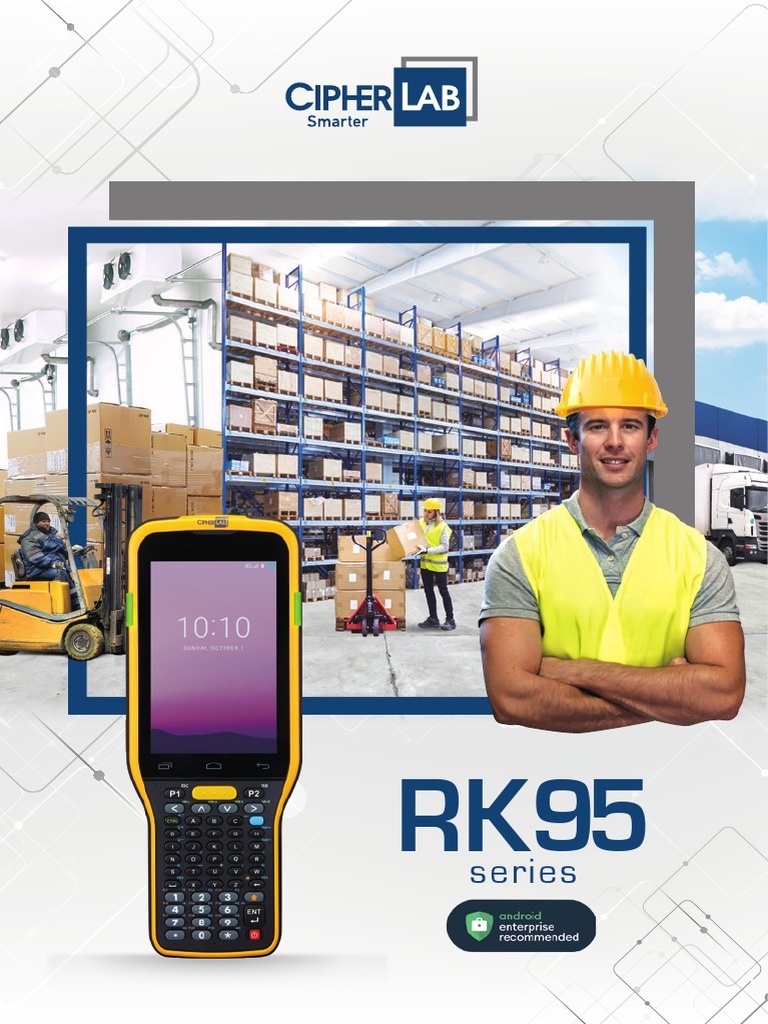 CipherLab RK95 EN Brochure | PDF | Android (Operating System) | Wi Fi