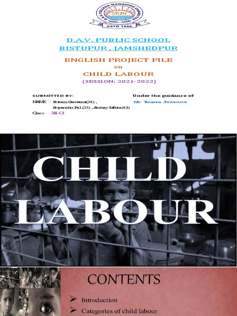 The Harsh Reality of Child Labour: An Analysis of its Causes and ...