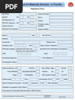 NICU Admission Sheet | PDF | Childbirth | Pregnancy