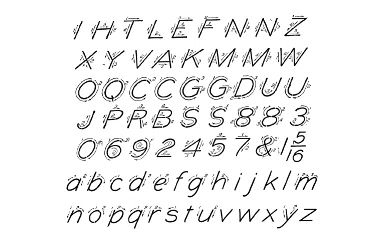 Engineering Lettering Guide | PDF