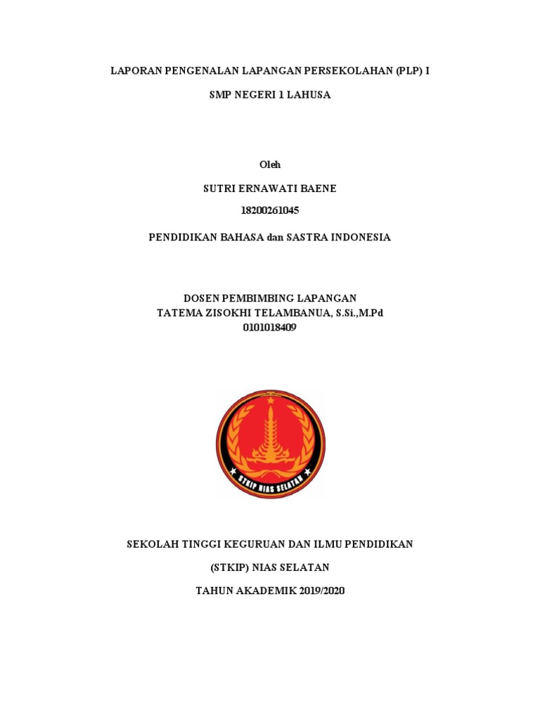 Plp 1 Pdf