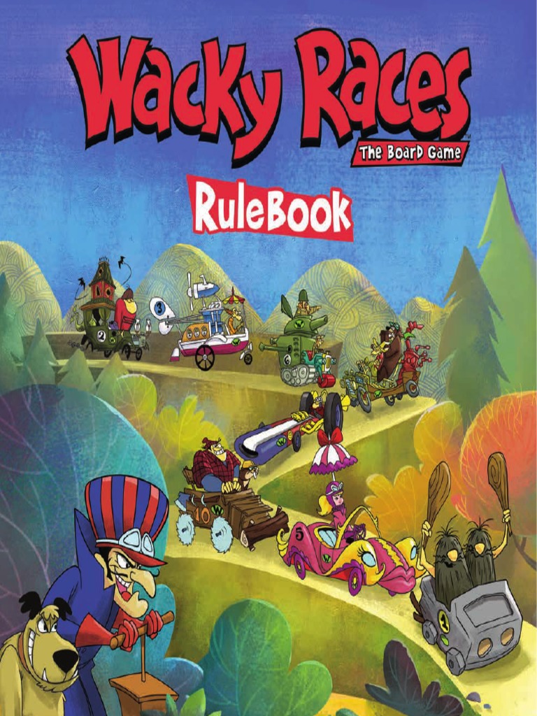 Wacky Races Boardgame Rulebook | PDF