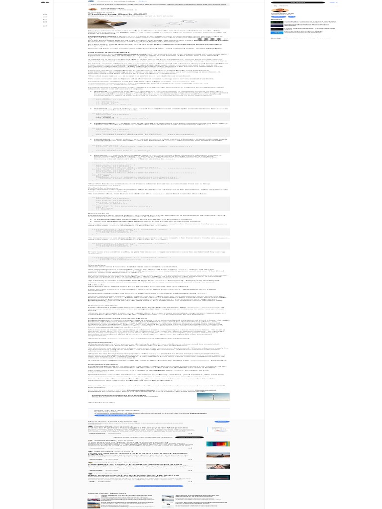 Fluttering Dart - OOP. Classes, Objects, Interfaces, and A Lot - by Constantin Stan - Level Up ...