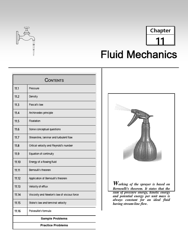 Ontents: Sample Problems Practice Problems | PDF | Buoyancy | Pressure