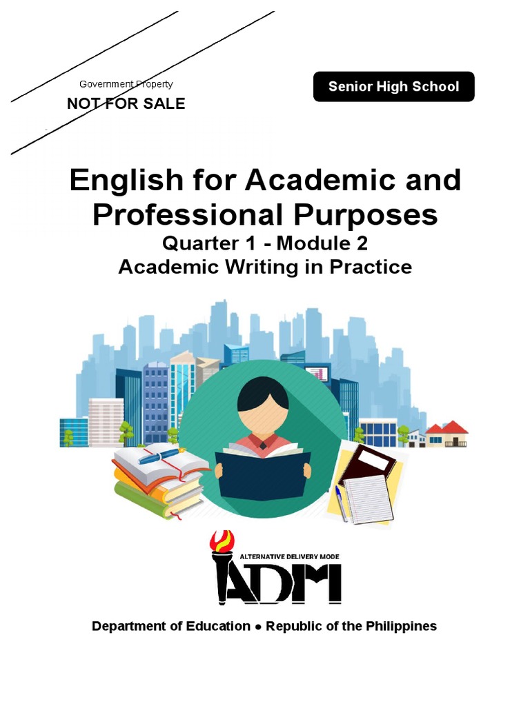 EAPP11 Q1 Module2 Academic-Writig-In-Practice Version3 | PDF | Patriarchy | Gender Studies