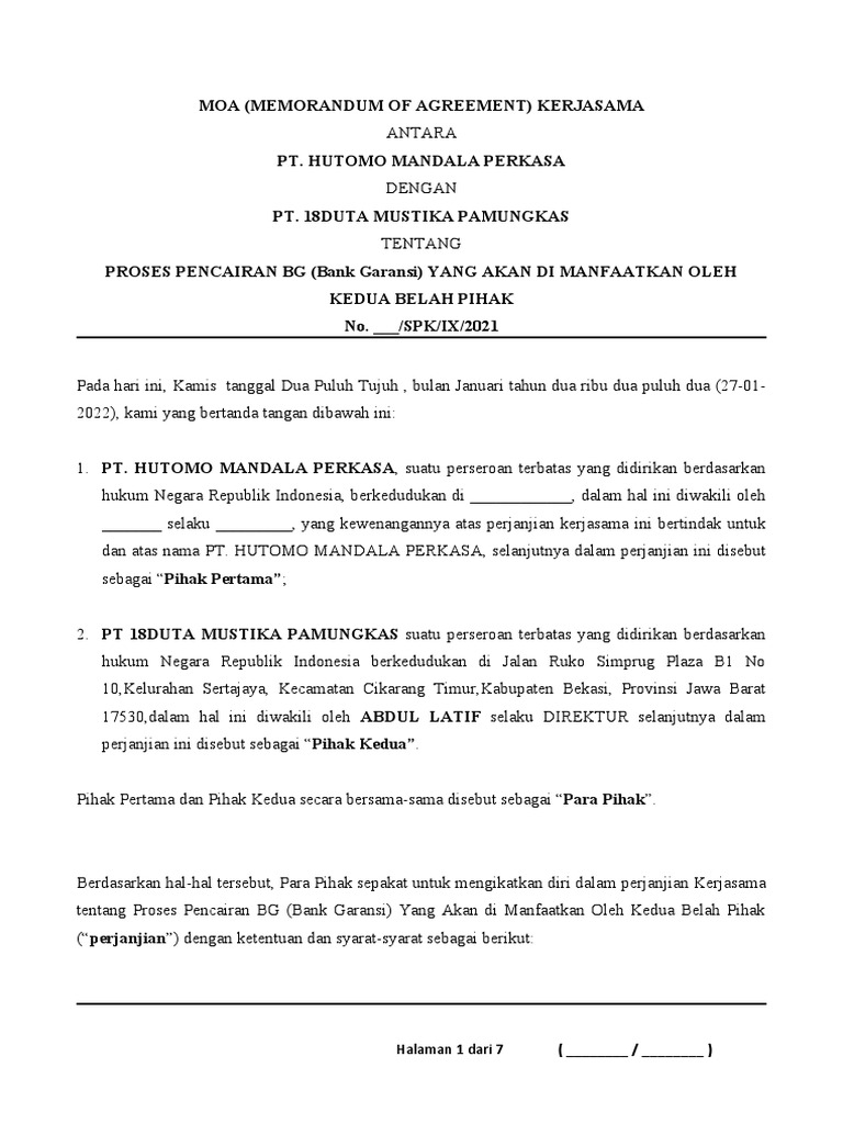 Draft BG HMP P.B y | PDF